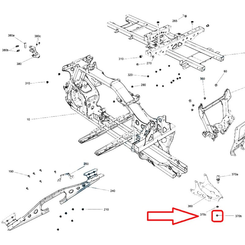 FRONZA - PORCA DO EIXO DA TURBINA PARA O JET SKI SEA DOO 2009 EM DIANTE ...
